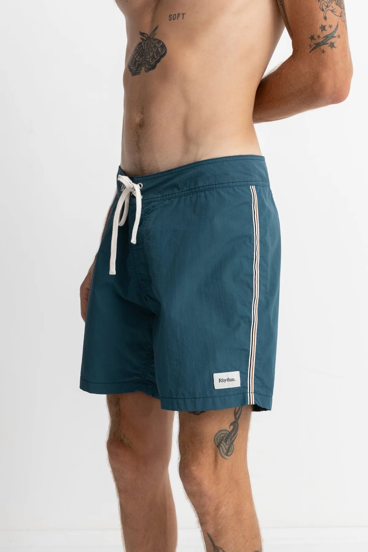 RHYTHM HERITAGE TRUNK MENS - TEAL – Chozen Surf